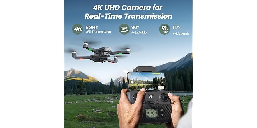 WF30 GPS Follow Me Drone for Beginners