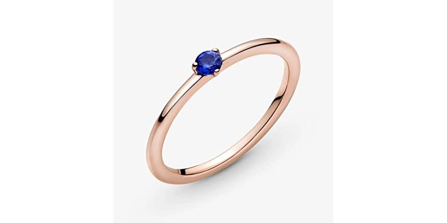 PANDORA Light Blue Solitaire Ring