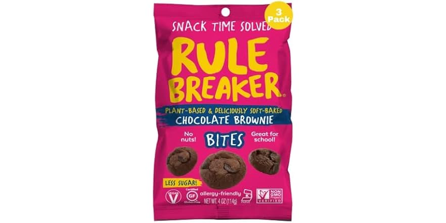 (12pk) Rule Breaker Snacks, 4oz Bags (Your Choice)