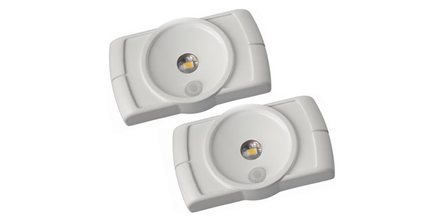 Wireless LED Cabinet Lights White 2-Pack