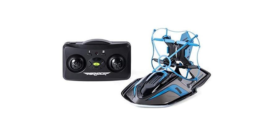 Air Hogs 2-in-1 Hyper Drift Drone - Blue