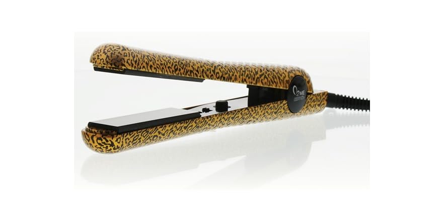 Style House Flat Iron Gold Leopard