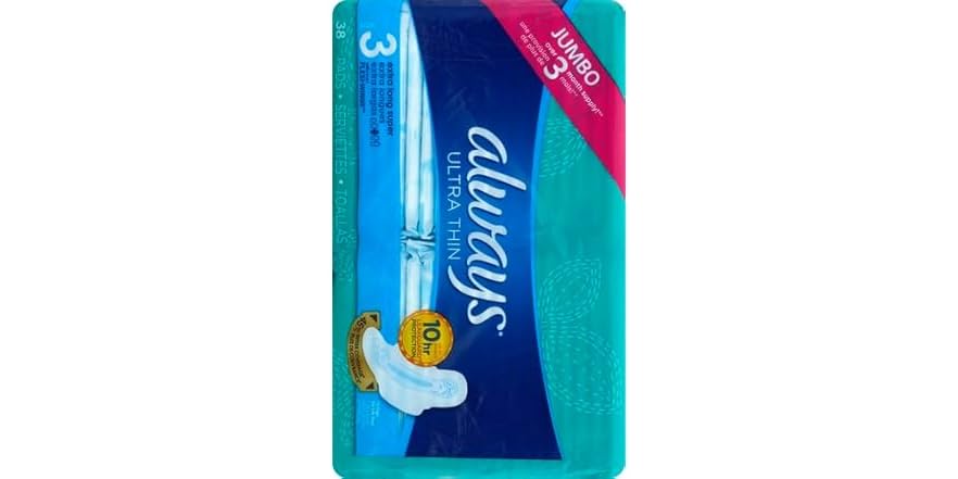 Always Ultra Thin 38 Count