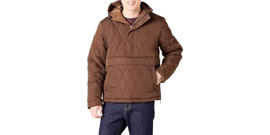 Amazon Essentials Mens Anorak Puffer Coat