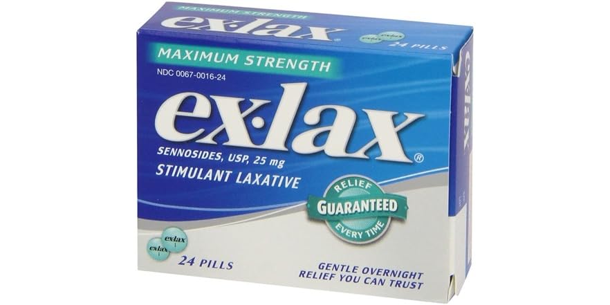 Ex-Lax Maximum Strength Laxative Pills