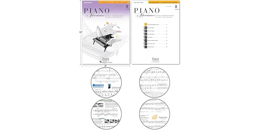 Piano Adventures Level 3B Learning Set
