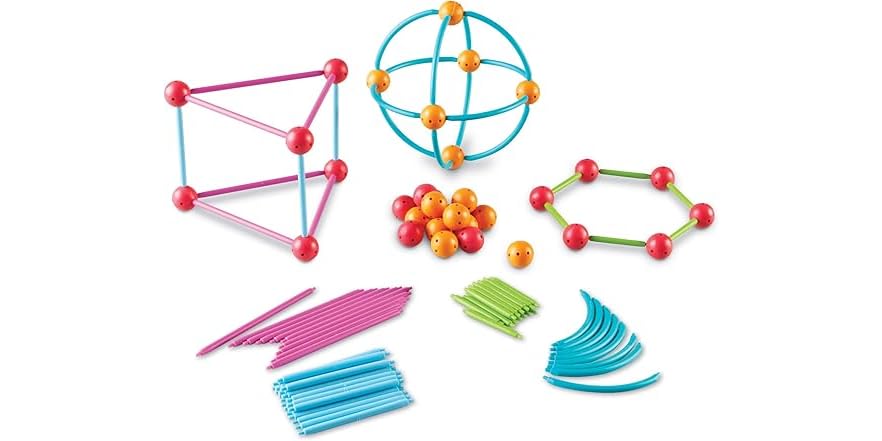 Learning Resources Geometric Shapes Building Set