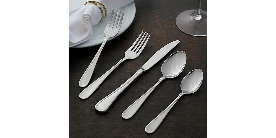 Oneida Flight 20-Piece Stainless Flatware Set