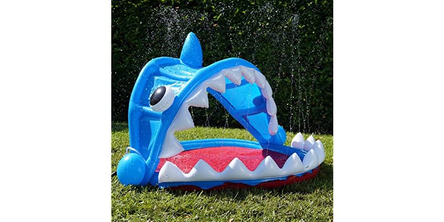 SunSmart 68" MEGA Shark Sprinkler Splash Pad
