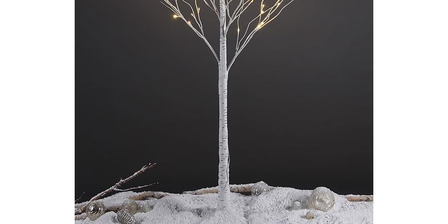 LED Birch Tree