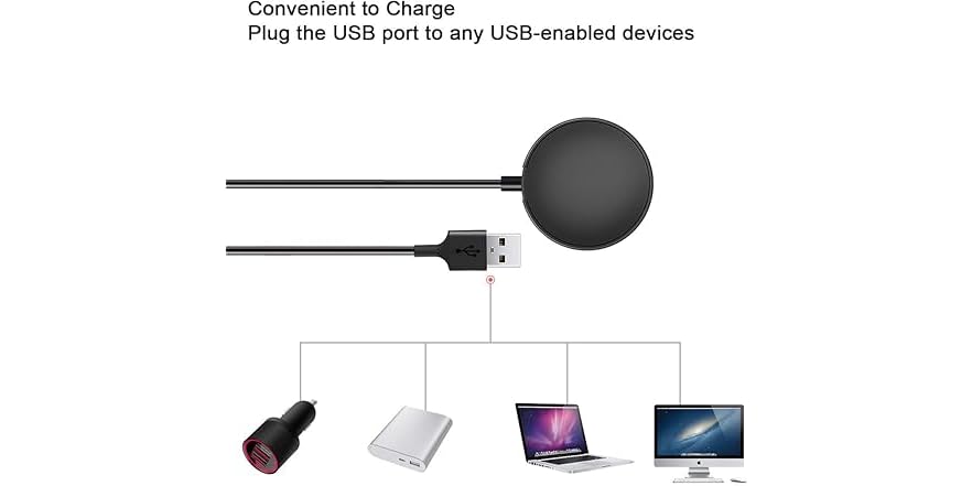 USB Wireless Magnetic Charging Cable for Samsung Watches