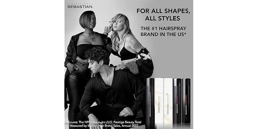 (3 Pack) Sebastian Shaper Hairspray, 1.5 oz