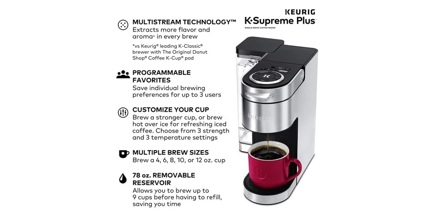 Keurig K-Supreme Plus Coffee Maker