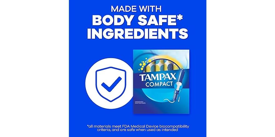 Tampax Compact Pearl Tampons