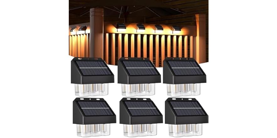 (4 & 6 Pack) AOSEA High Bright Solar Lights