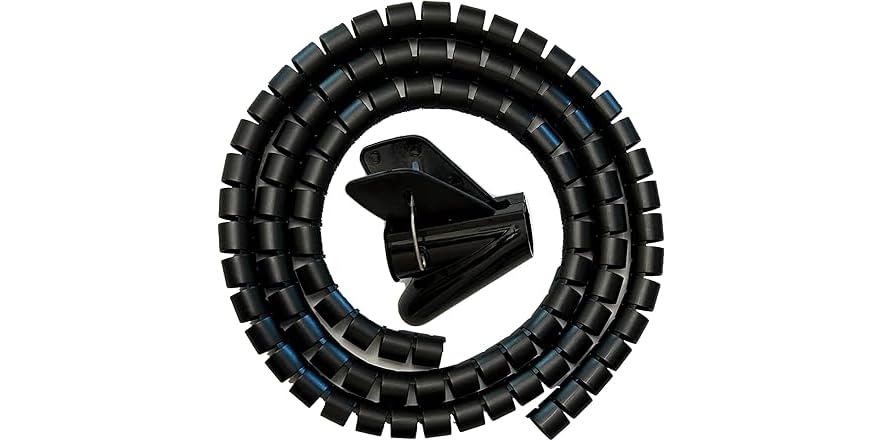 Ontel Cable Keeper Cord Organizer, 10-Foot Adj
