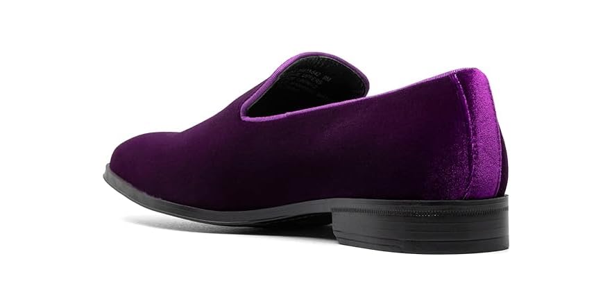 STACY ADAMS, Savian Loafer Purple, 11
