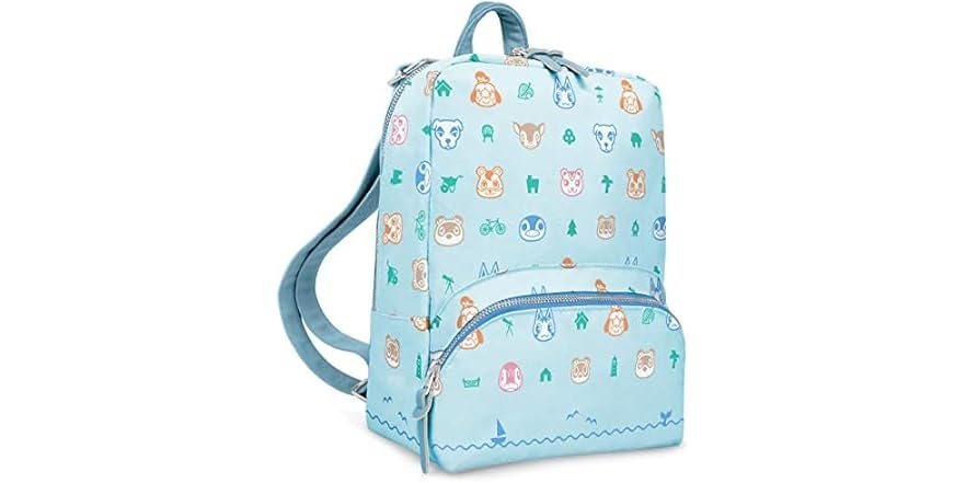 Animal Crossing Outdoor Pattern Mini Backpack