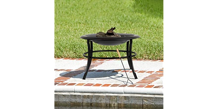 Fire Sense Portable Outdoor Firepit
