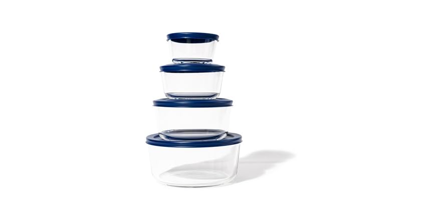 8PC DuraLiving Nested Food Storage Set