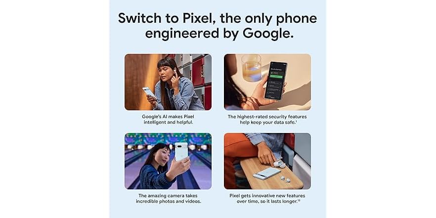 Google Pixel 7a 128GB Unlocked Cellphone
