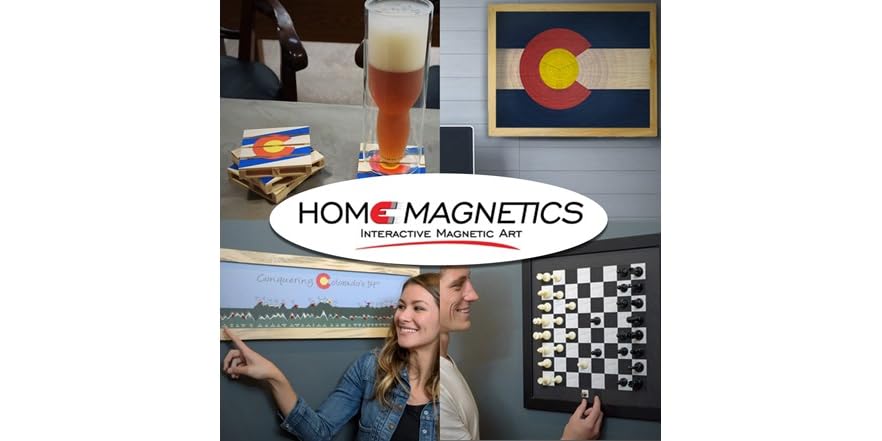 Framed Magnetic USA Map | Modern Grey