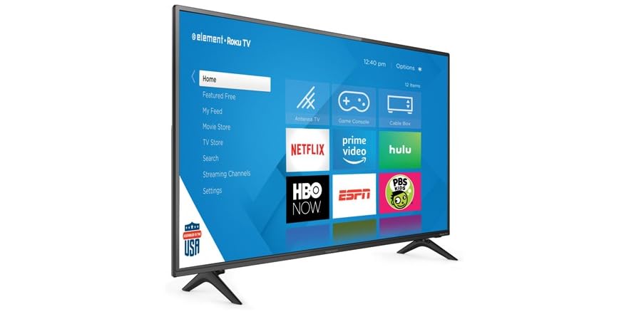 Element 50” 4K UHD Roku Smart TV