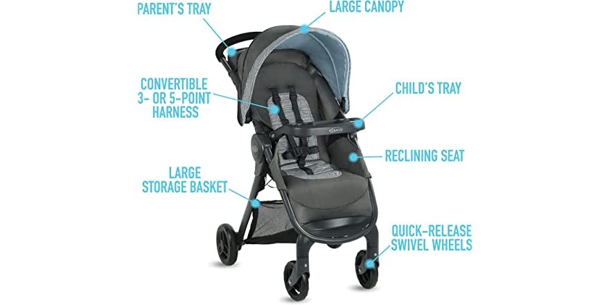 Graco FastAction SE Travel System