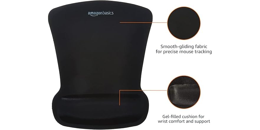 Amazon Basics Gel Mouse Pad 20-Pack