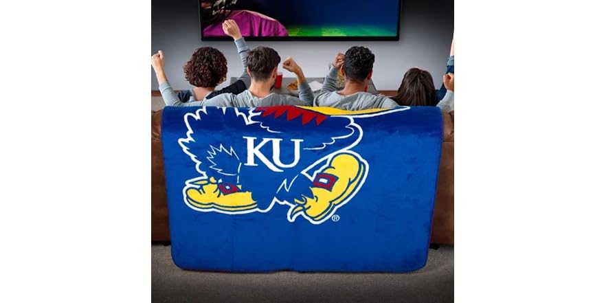 Kansas Jayhawks Luxury Blanket