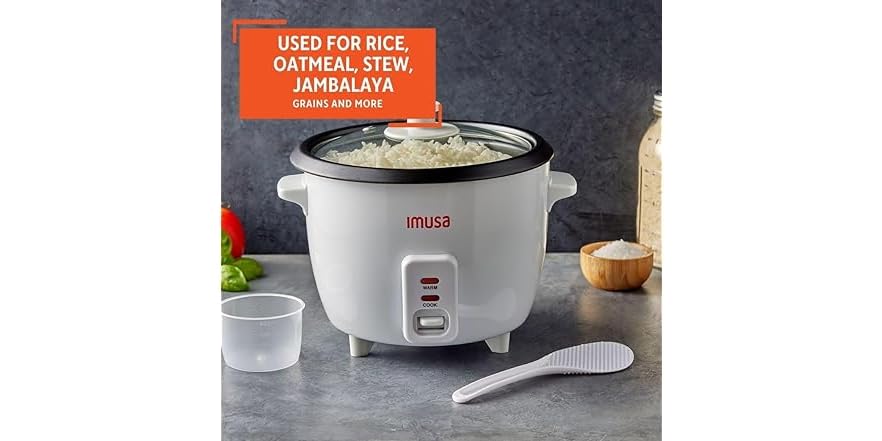 IMUSA Electric Nonstick Rice Cooker