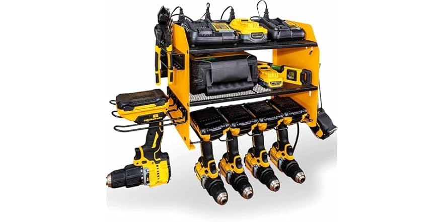 Modular Power Tool Organizer Wall Mount