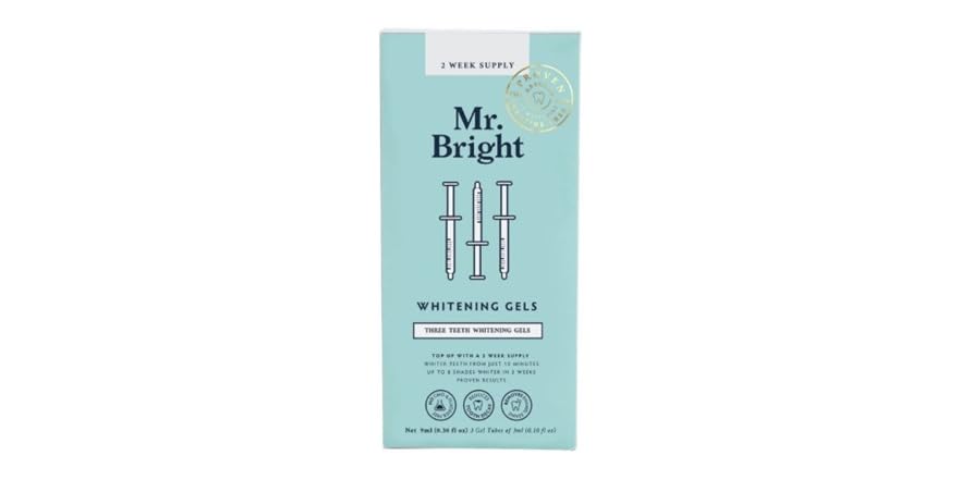 Mr. Bright Whitening Gel Refill (3 ct)