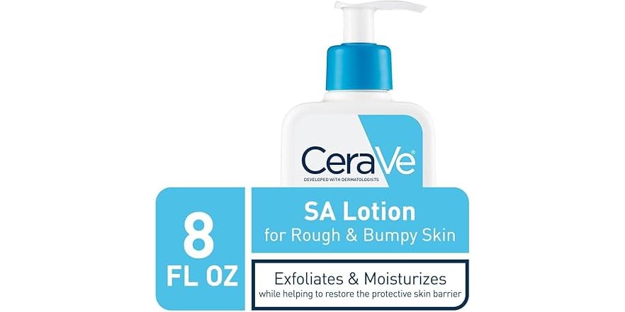 2 Pack CeraVe SA Lotion for Rough & Bumpy Skin