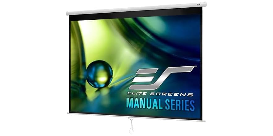 Elite Screens Manual Series, 120-INCH (Open Box)