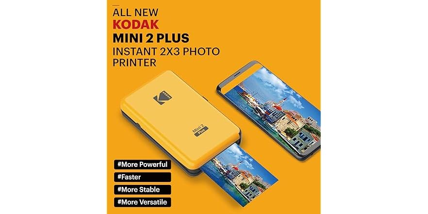 Kodak Mini 2 Bluetooth Photo Printer