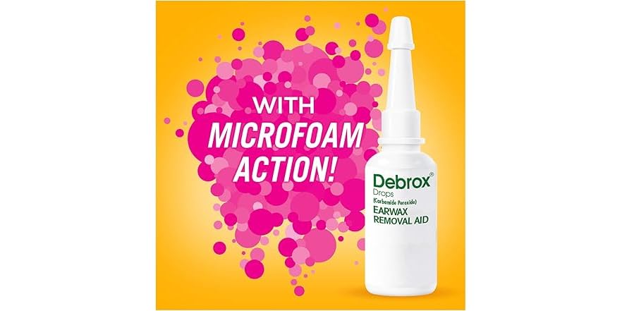 Debrox Earwax Removal Drops, 0.5 fl oz