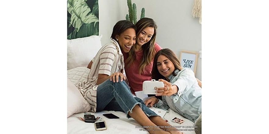 HP Sprocket 2-in-1 Instant Camera & Printer Bundle