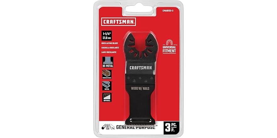 CRAFTSMAN Bi-Metal Oscillating Tool Blad