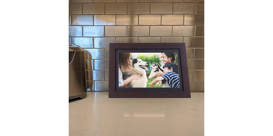 Brookstone PhotoShare Smart Digital Picture Frame