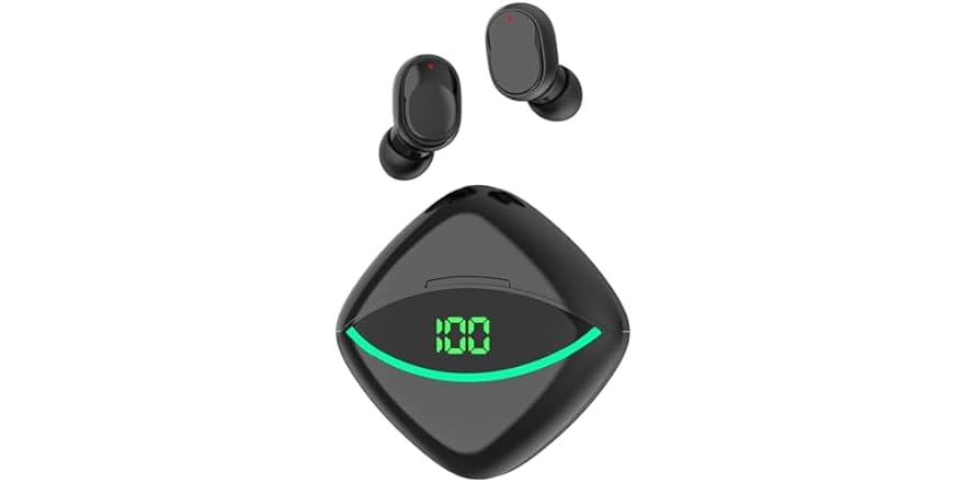 True Wireless Bluetooth Earbuds in-Ear Headphones Headset with Diamond ...