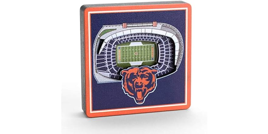 Chicago Bears Stadium Magnets