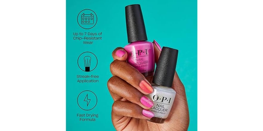 OPI Nail Lacquer Trio Set, Teal the Cows Come Home
