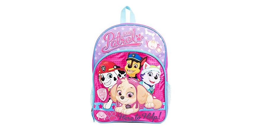 Pink Paw Patrol Skye Backpack