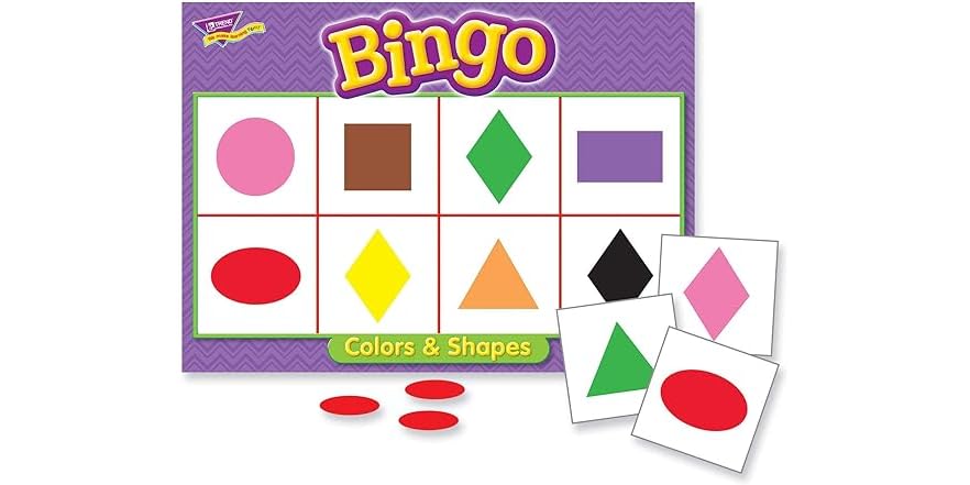 Colors & Shapes Bingo Game