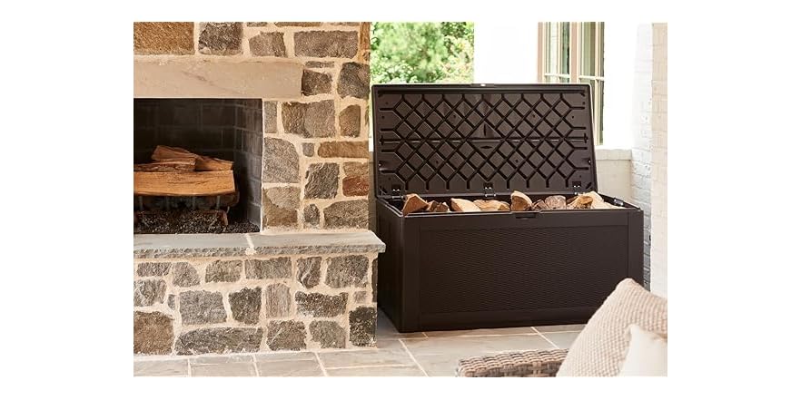 Rubbermaid XL Resin Outdoor Storage Deck Box