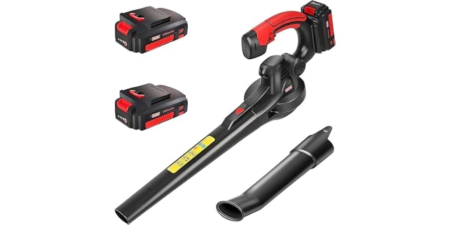 MZK Cordless Leaf Blower | 20V | 2 Batteries (Open Box)