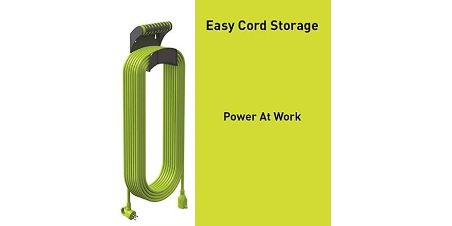 Masterplug Extension Cord Wall Mount (2-Pack)