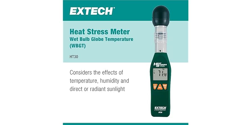 Extech Instruments HT30 Heat Stress WBGT Meter