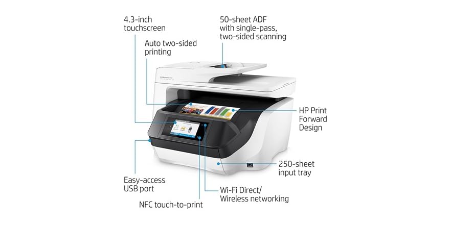 HP OfficeJet Pro 8720 All-in-One Wireless Printer